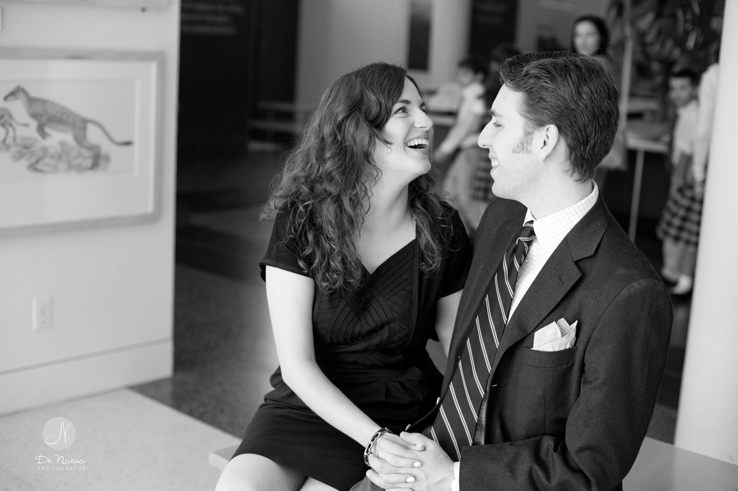 Brittany & Elijah | New York City Engagement Photographer | Museum of ...