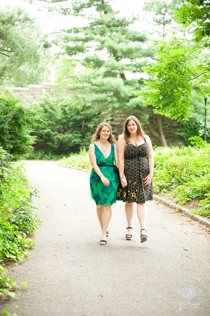 Sarah & Brianna | NYC Engagement Photographer | Fort Tryon Park