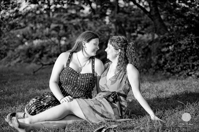 Sarah & Brianna | NYC Engagement Photographer | Fort Tryon Park