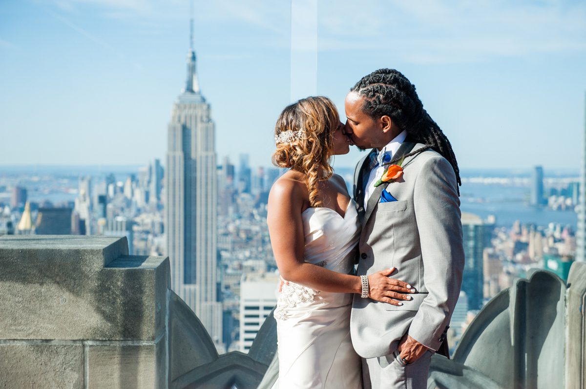 060-Top-of-the-Rock-Wedding - NYC Elopement and Wedding Photographer