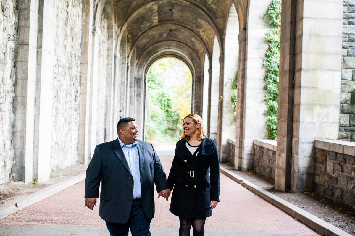 NYC Proposal Photos | Fort Tryon Park | John & Leidy