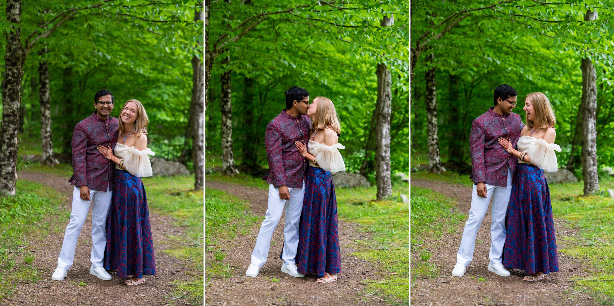 Engagement Photos in the Catskills at Full Moon Resort || Anish & Sarah