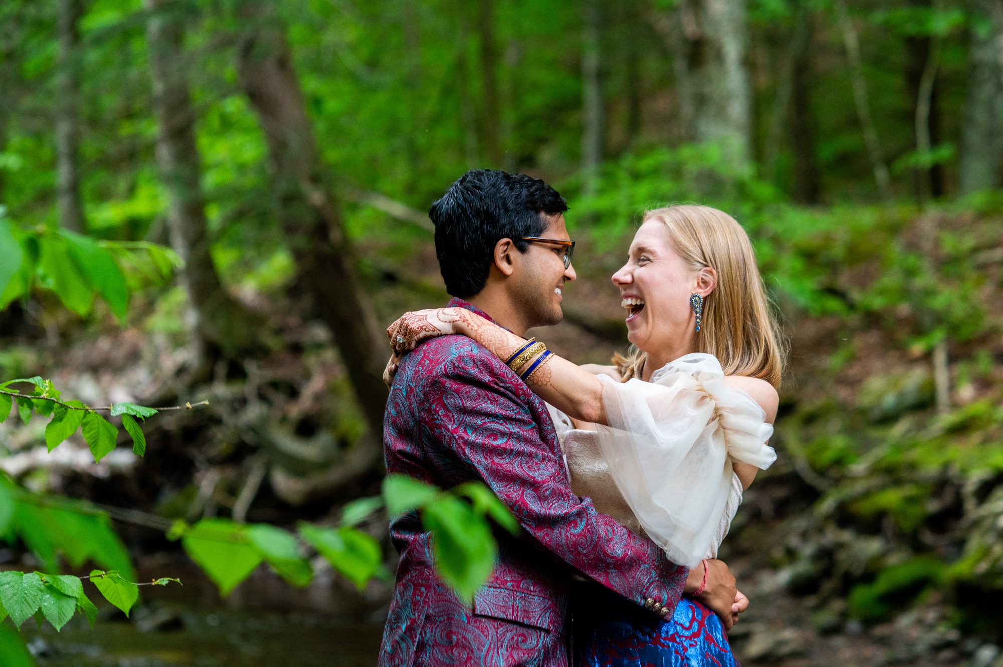 Engagement Photos in the Catskills at Full Moon Resort || Anish & Sarah