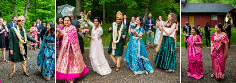 Indian Wedding at Full Moon Resort in the Catskills || Sarah & Anish