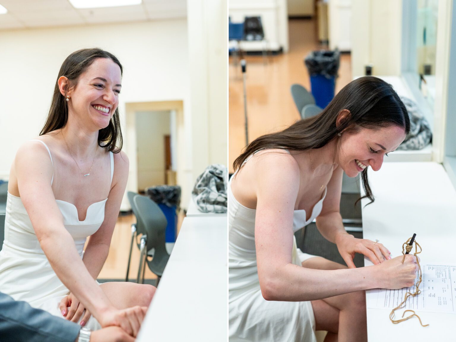 Elope at Brooklyn City Hall with photos in Brooklyn Heights | Danielle & Andrew